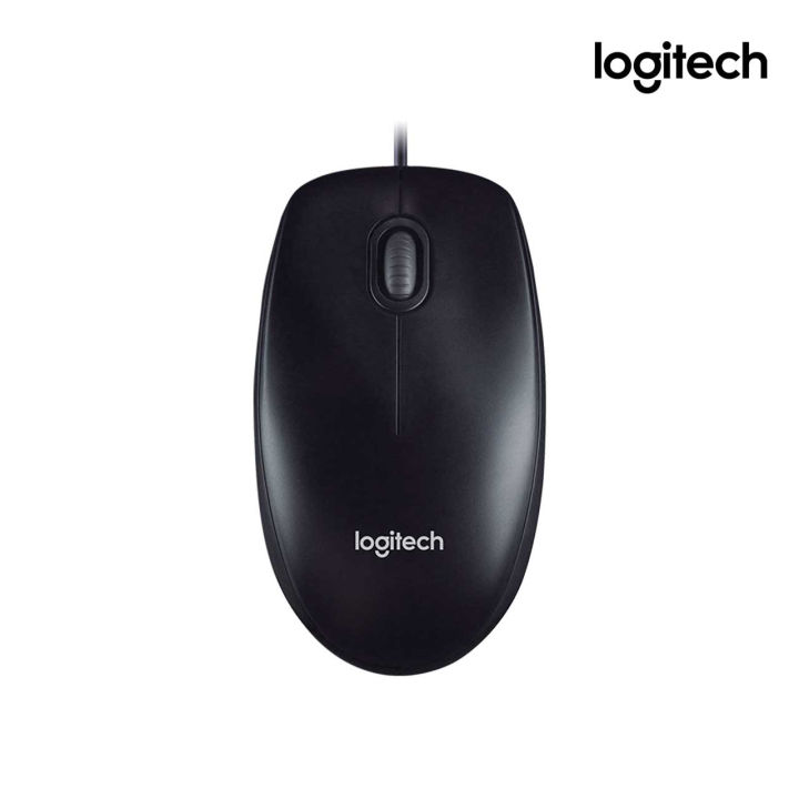 LOGITECH B100 MOUSE USB CABLE OPTICAL 800 DPI //By Speed Computer ...