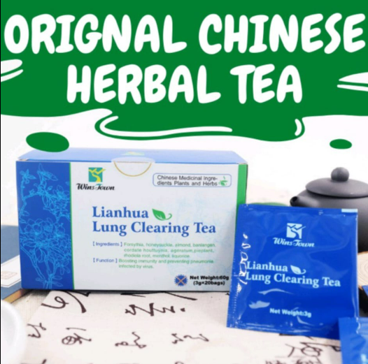 Lianhua Lung Clearing Tea Deep Cleaning of Lung Toxin (1Box 20sachets ...