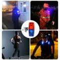 CRUSHES Rechargeable LED Shoulder Warning Light Red Blue Waterproof ...