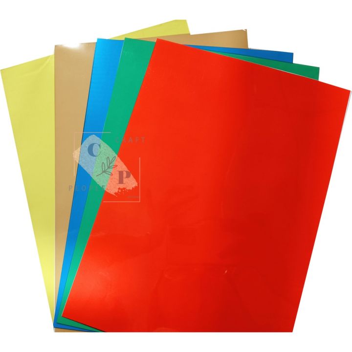 A4 PVC Colour Rigid / Laser Rigid / Border Design PVC Rigid 10's/pack ...
