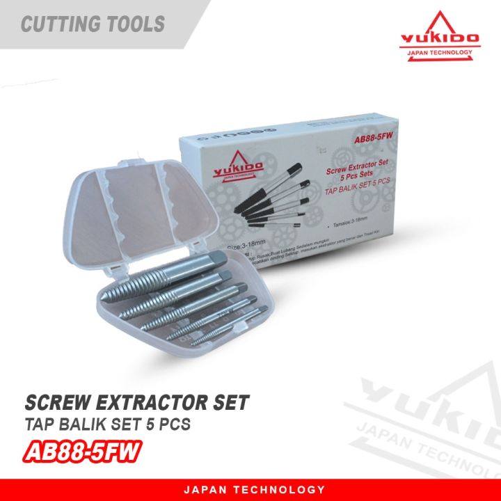 YUKIDO AB88-5FW Tap Balik Set 5 Pcs ASIA MANDIRI88 | Lazada Indonesia