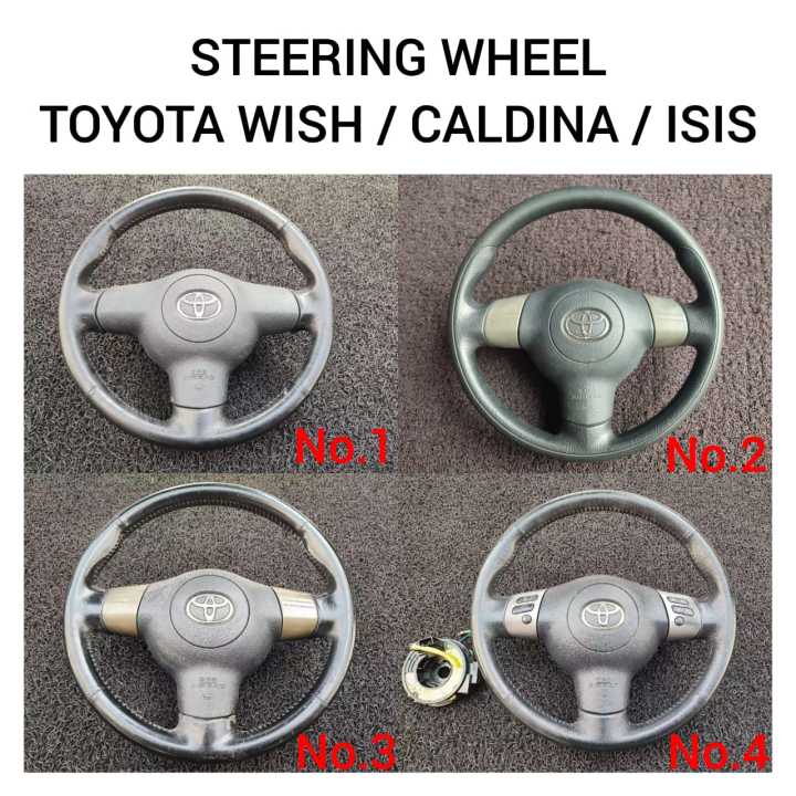 Steering Wheel / Roda Stereng / Toyota Wish Caldina Isis / Roda Stereng ...