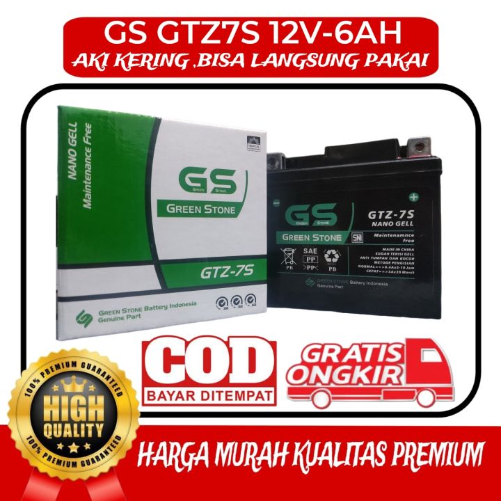 Aki Motor Yamaha NMax N Max N-Max GTZ7S GS Accu Kering MF | Lazada ...