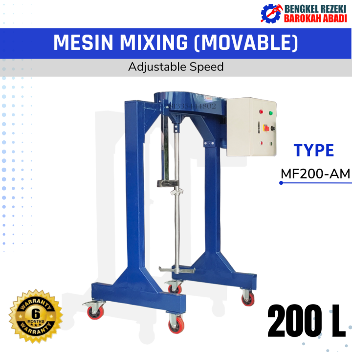 Mesin Mixing Homogenizer Sabun Cair Kapasitas 200 Liter | Lazada Indonesia