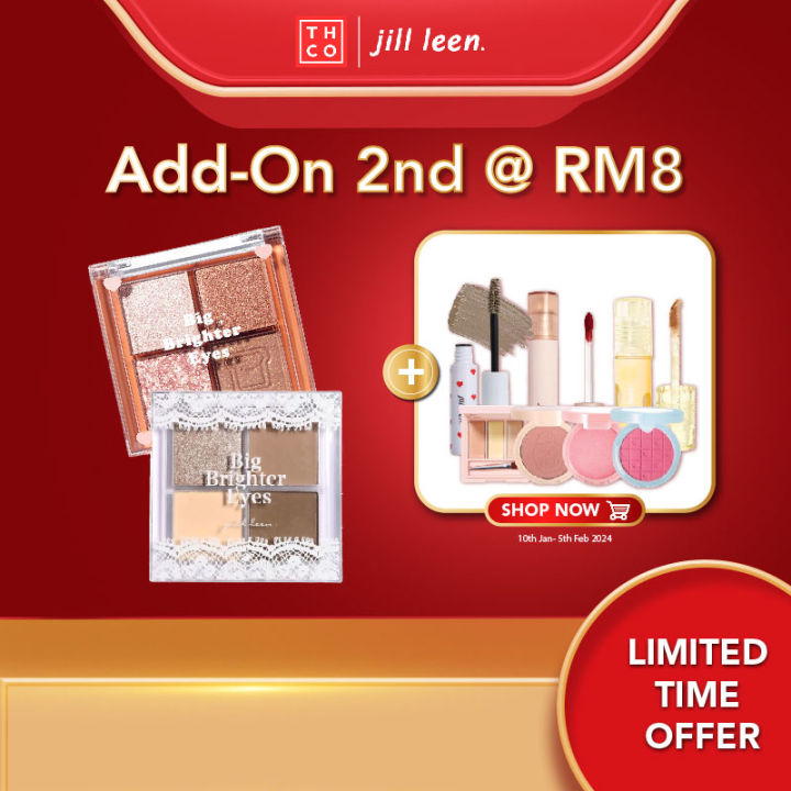 JILL LEEN 4 Colors Mini Eyeshadow Palette Jillleen 迷你四色眼影盘 | Lazada