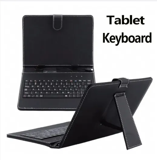 PROMO HEMAT COD / KEYBOARD TABLET UNIVERSAL / Leather Case Keyboard ...
