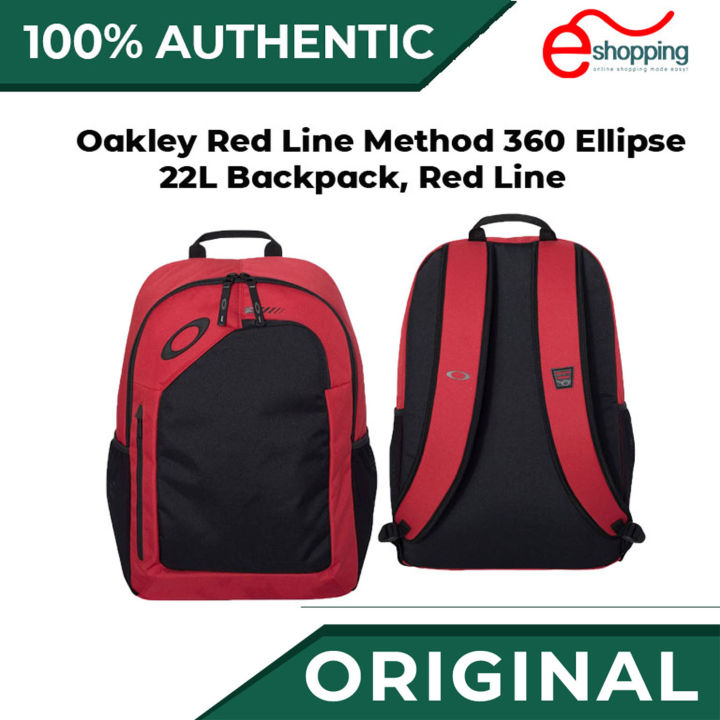 Oakley Red Line Method 360 Ellipse 22L Backpack, Red Line | Lazada PH