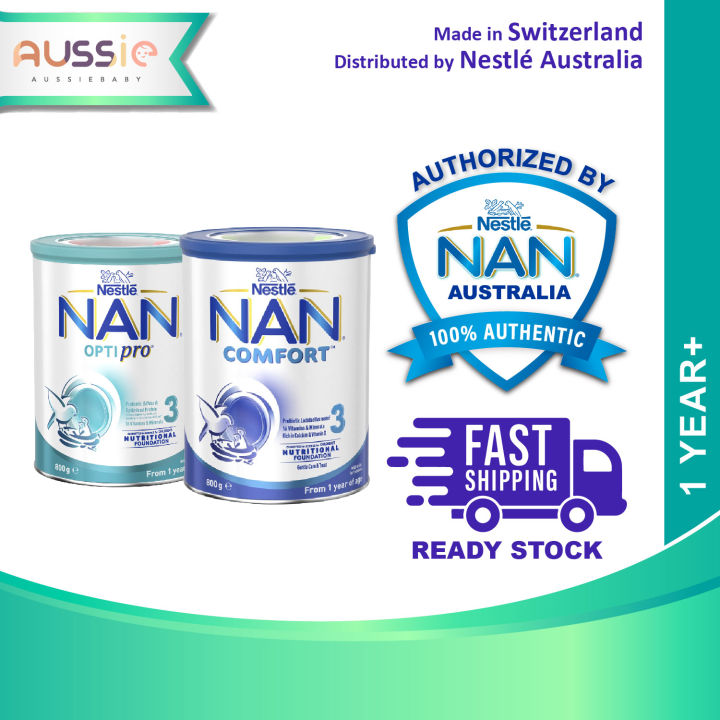 [Ready Stock] Nestle NAN OPTIPRO 3 (800g) Stage 3 From 1+ Year Formula ...