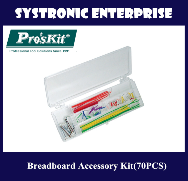 Pro'skit OP-E070 Breadboard Accessory Kit(70PCS) | Lazada