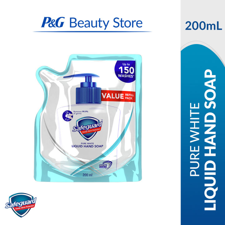 Safeguard Liquid Handsoap White 200ml Refill | Lazada PH