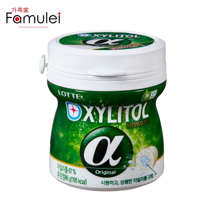 Lotte Xylitol Alpha Gum Original 86g | Lazada PH