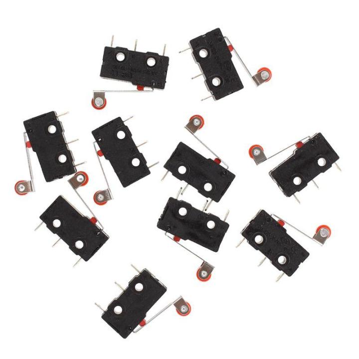 10 Pcs Mini Micro Limit Switch Roller Lever Arm SPDT Snap Action LOT | Lazada PH