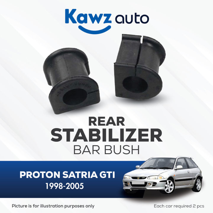 KAWZ PROTON SATRIA GTI (1998 - 2005) REAR STABILIZER BAR BUSH - [PAIR ...