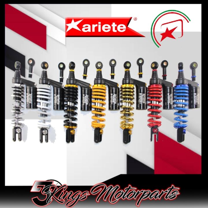 ORIGINAL ARIETE REAR SHOCK 300MM TO 330MM FOR MIO / SOULTY / FINO / SPORTY / CLICK / BEAT / BEAT ...