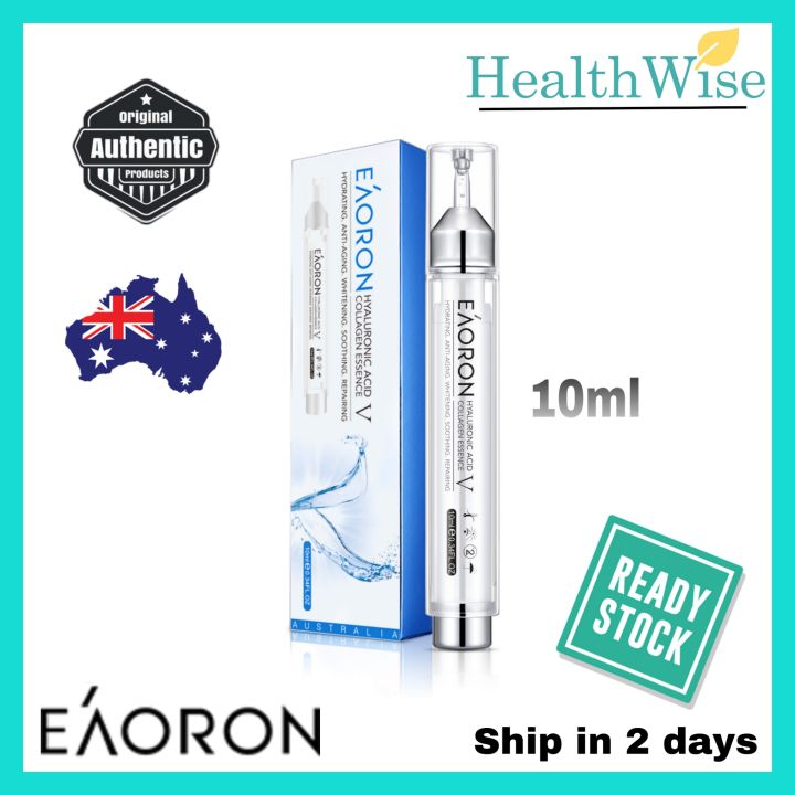 (Australia) EAORON Hyaluronic Acid Collagen Essence for Hydrating/Whitening/Soothing/Repairing ...