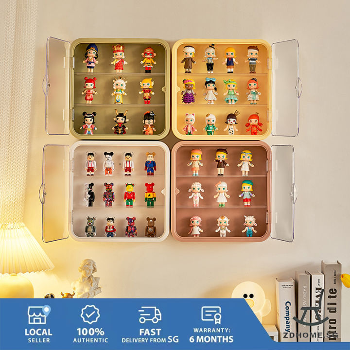 SG-seller-Acrylic Popmart Display Box/ 3 Layers Blind Box/Display Case ...