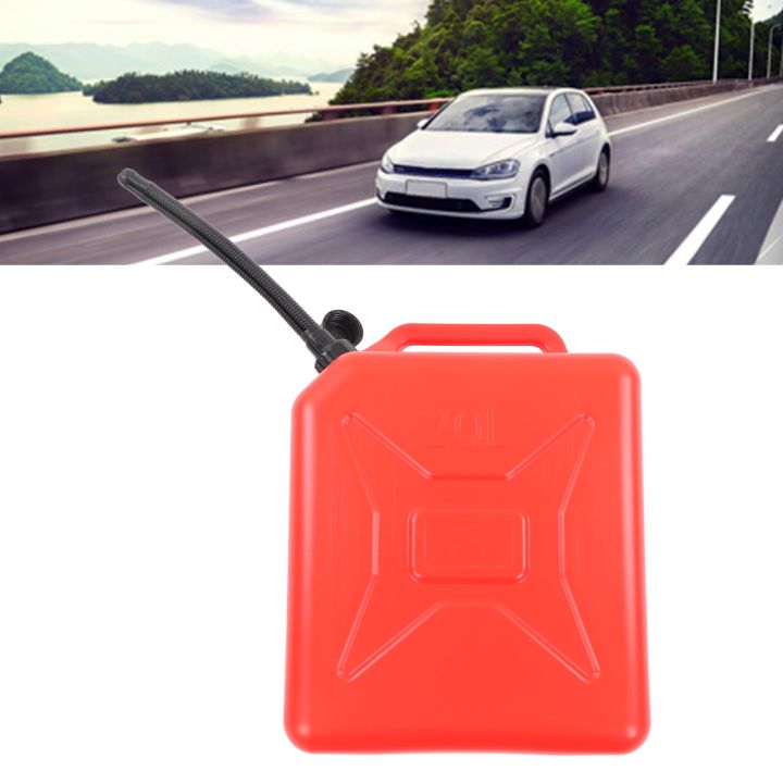 Gas Can 5.2 Gallon Transparent Scale High Strength HDPE Flame Retardant ...