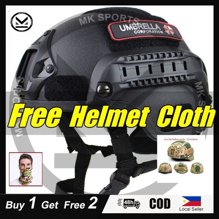 [In Stock]Tactical Helmet Military FAST Helmet Training Kevlar Helmet ...