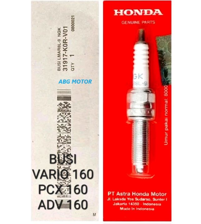 BUSI HONDA VARIO 160 PCX 160 ADV 160 ORIGINAL | Lazada Indonesia