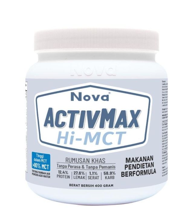 NOVA ACTIVMAX HI-MCT 400G | Lazada