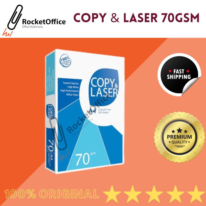 Copy & Laser Paper 70 GSM (Short/A4/Long) Per Ream Bond Paper | Lazada PH