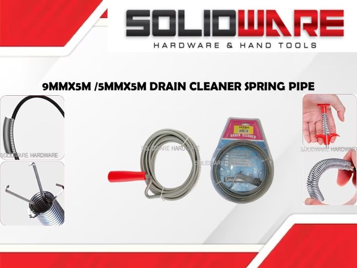 5MMX5M DRAIN PIPE CLEANER SPRING | Lazada