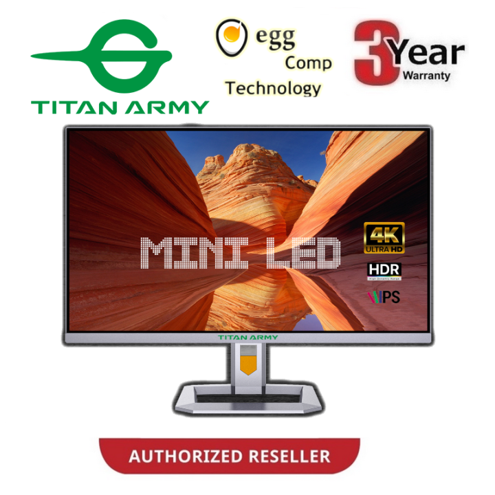 Titan Army P32A6V 32" MiniLED UHD 4K 144Hz IPS 0.5ms HDR Gaming Monitor | Lazada