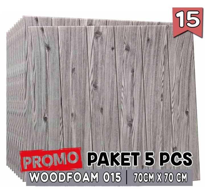 Wallpaper 3d wood foam Motif Serat Kayu Elegan wallpaper dinding free ...