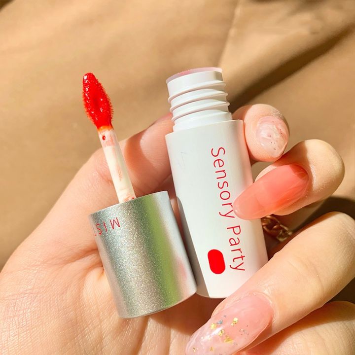 💄กรุงเทพ ส่งไว24ชม Sensory Party ลิปมัน ลิปสติก กันน้ำ ติดทนนาน ให้ความ ...