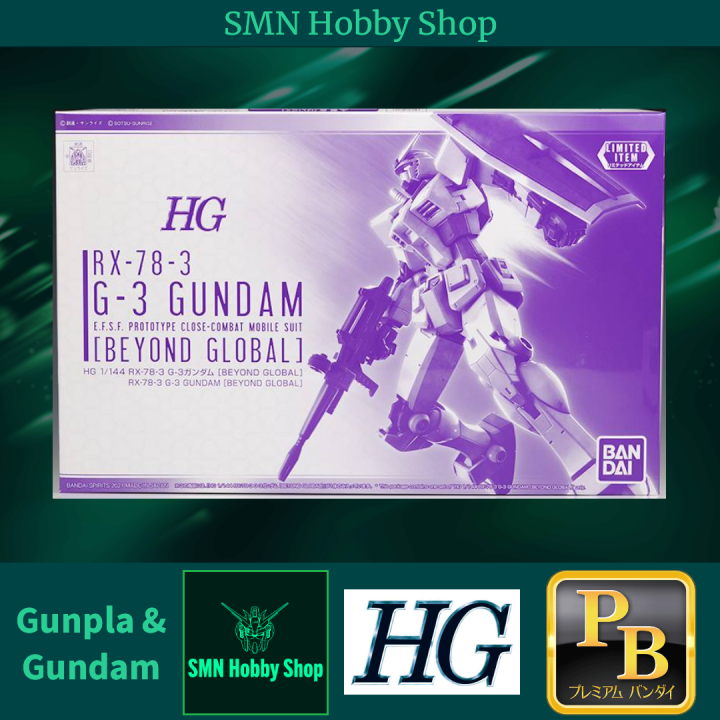 HG 1/144 RX-78-3 G-3 Gundam Beyond Global Limited Gunpla Gundam Toys Plastic Model Kit [HGUC ...