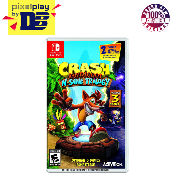 Nintendo Switch Crash Bandicoot N.Sane Trilogy With 2 Bonus Levels ...