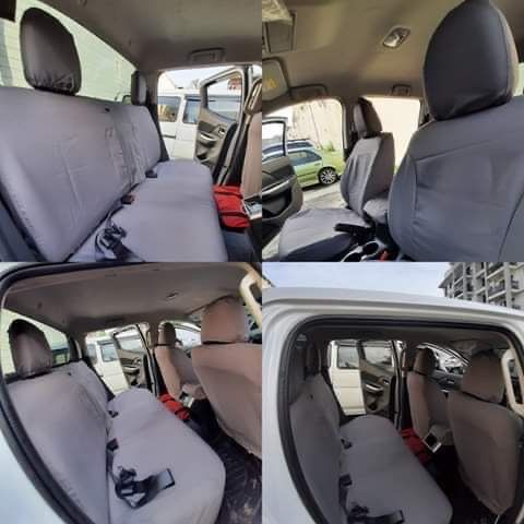 Toyota Altis customized car seat cover (Seatcover) ( khaki fabric ...