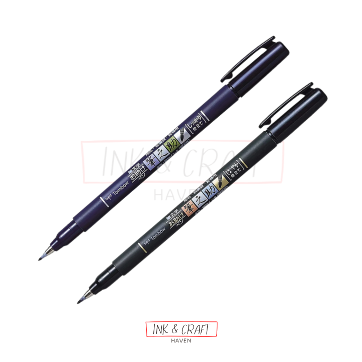 Tombow Calligraphy FUDENOSUKE Brush Pen | Lazada PH