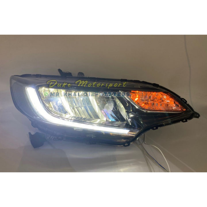 Honda Jazz GK RS Head Light Head Lamp LED GK5 FLRS Headlamp Headlight ...