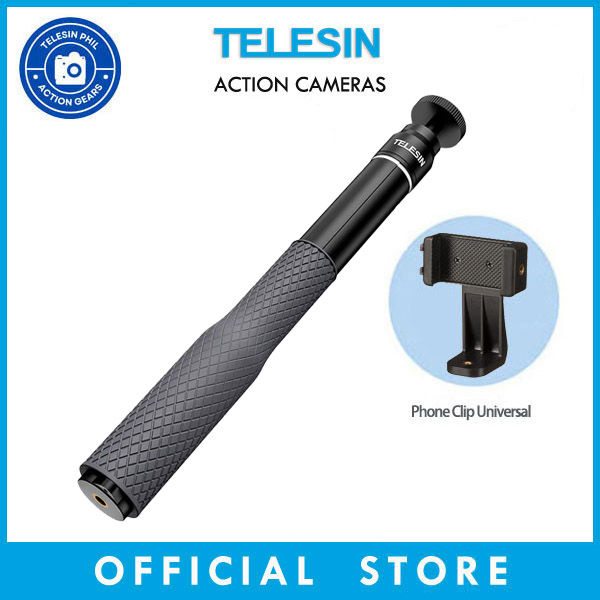 TELESIN Marine Stick Waterproof Extendable Aluminum Rust-Proof Monopod ...