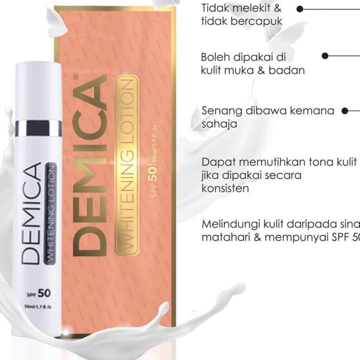 Demica whitening lotion store