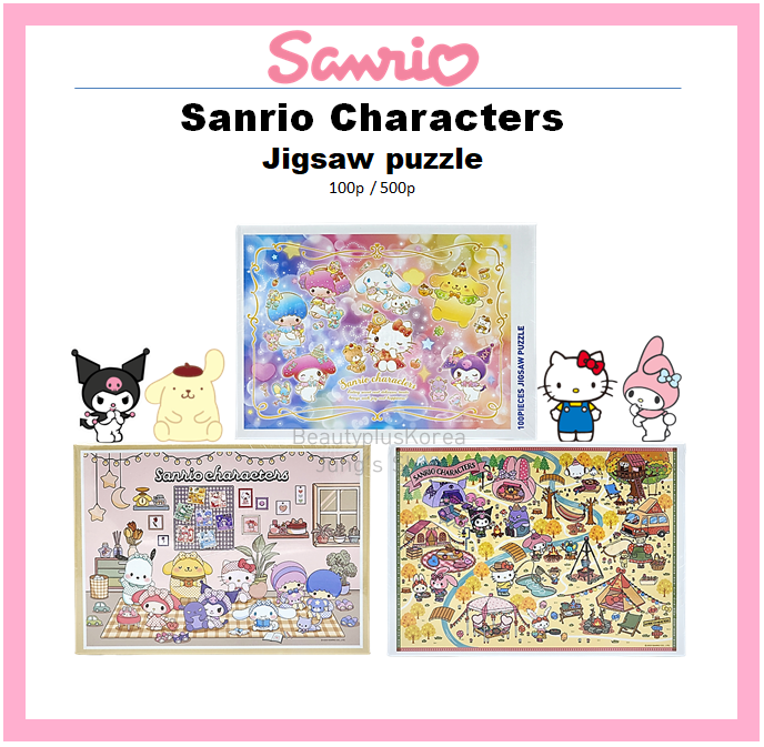 [SANRIO] Sanrio Characters Jigsaw puzzle 100p / 500p | Lazada Singapore