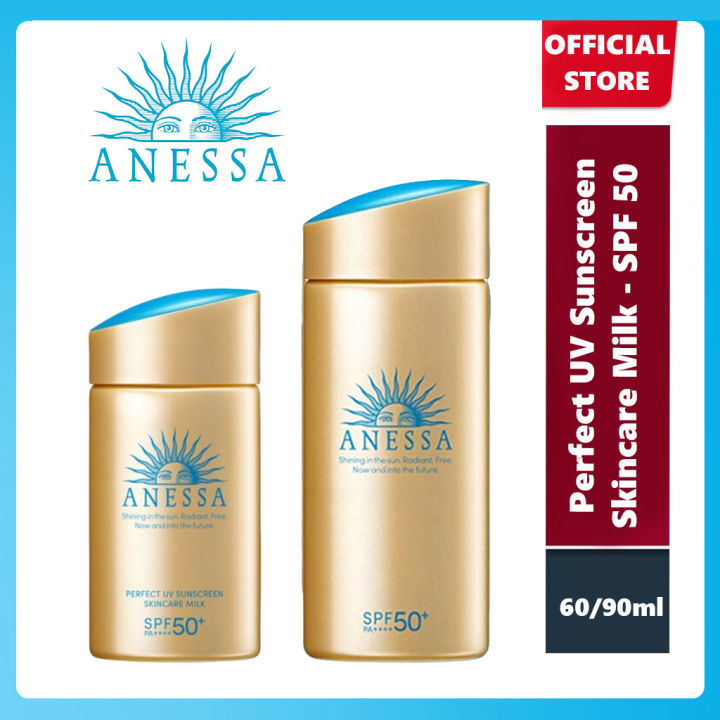 Anessa Sunscreen Anessa Perfect UV Sunscreen Skincare Milk - SPF 50 Sun ...