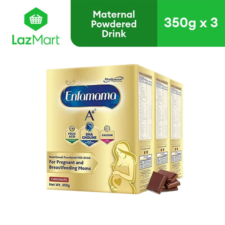 Enfamama A+ Chocolate 1.05kg (350g x 3s) Powdered Maternal Milk Drink ...