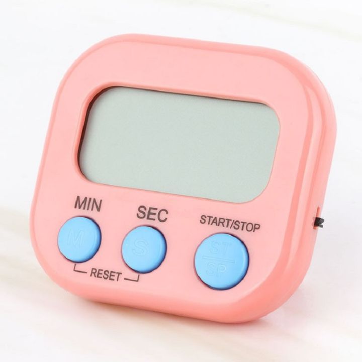 LCD Digital Timer Countdown Portable -operated Kitchen Timer Electronic ...