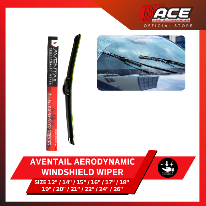 Aventail Aerodynamic Windshield Wiper Blade Banana Hook Type | Lazada PH