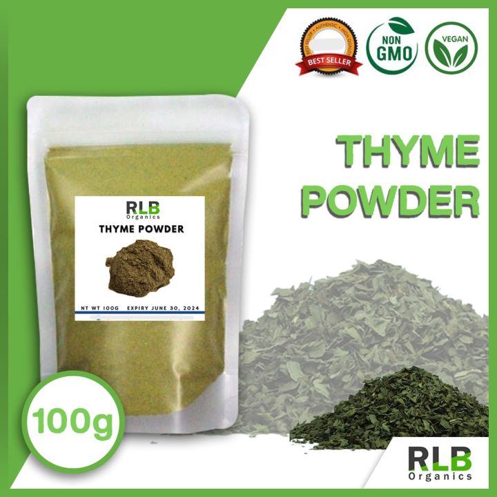 Thyme Powder Kitchen Condiments Cooking Essentials Herbs Spices ...