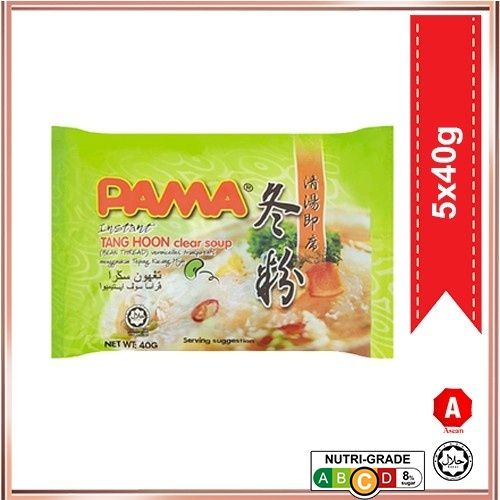 PAMA INSTANT BEAN THREAD TANG HOON CLEAR SOUP 5 X 40G | Lazada Singapore