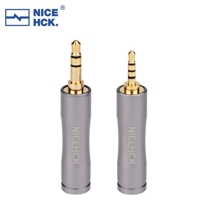 NiceHCK HIFI Earphone Adapter Plug 4.4mm Female to 3.5mm 2.5mm Male ...