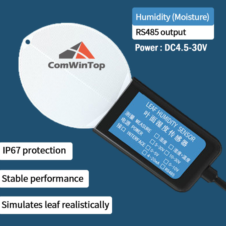 Outdoor Leaf Surface Temperature and Humidity Moisture Sensor ...
