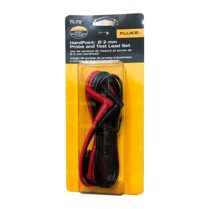Fluke TL75 HARD POINT TEST LEAD SET 1.5M PVC LEADS | Lazada