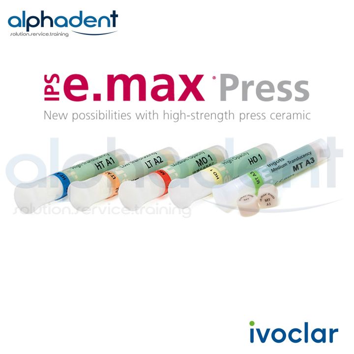 IPS e.max® Press Lithium Disilicate Press Ceramic Ingots #alphadent#ivoclar