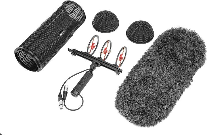 Boya BY-WS1000 Microphone Blimp Windshield Suspension System with XLR ...