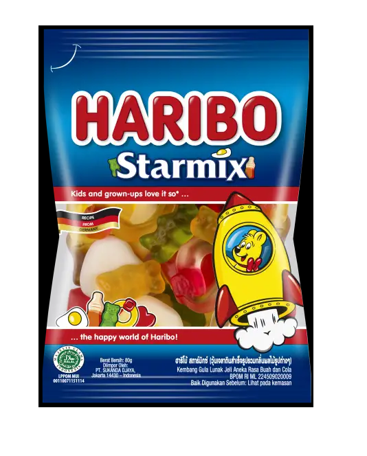 Haribo Starmix / Worms /Wormszourr / Cola Gummies 80G | Lazada PH