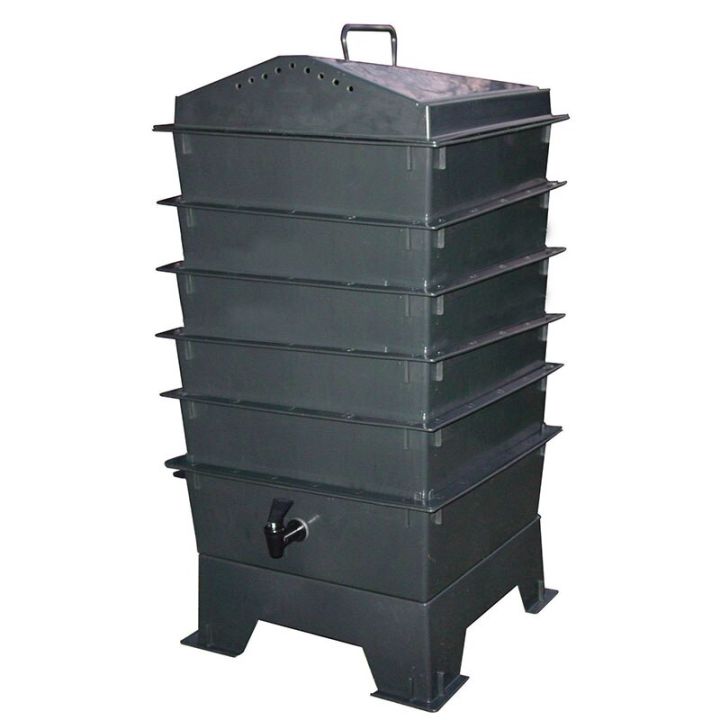 Earthworm Breeding Tower Compost Bin Household Kitchen Waste Homemade ...